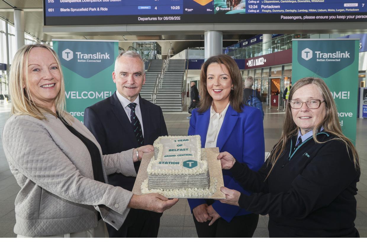 Kimmins joins first birthday celebrations at Grand Central Station ...