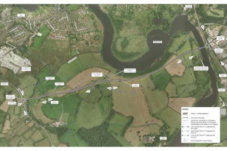 A4 Enniskillen Southern Bypass - overview | Department for Infrastructure